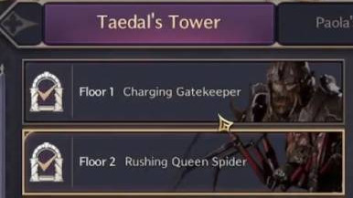 Taedal's Tower Solo Dungeon MAP for Throne and Liberty - Game Maps