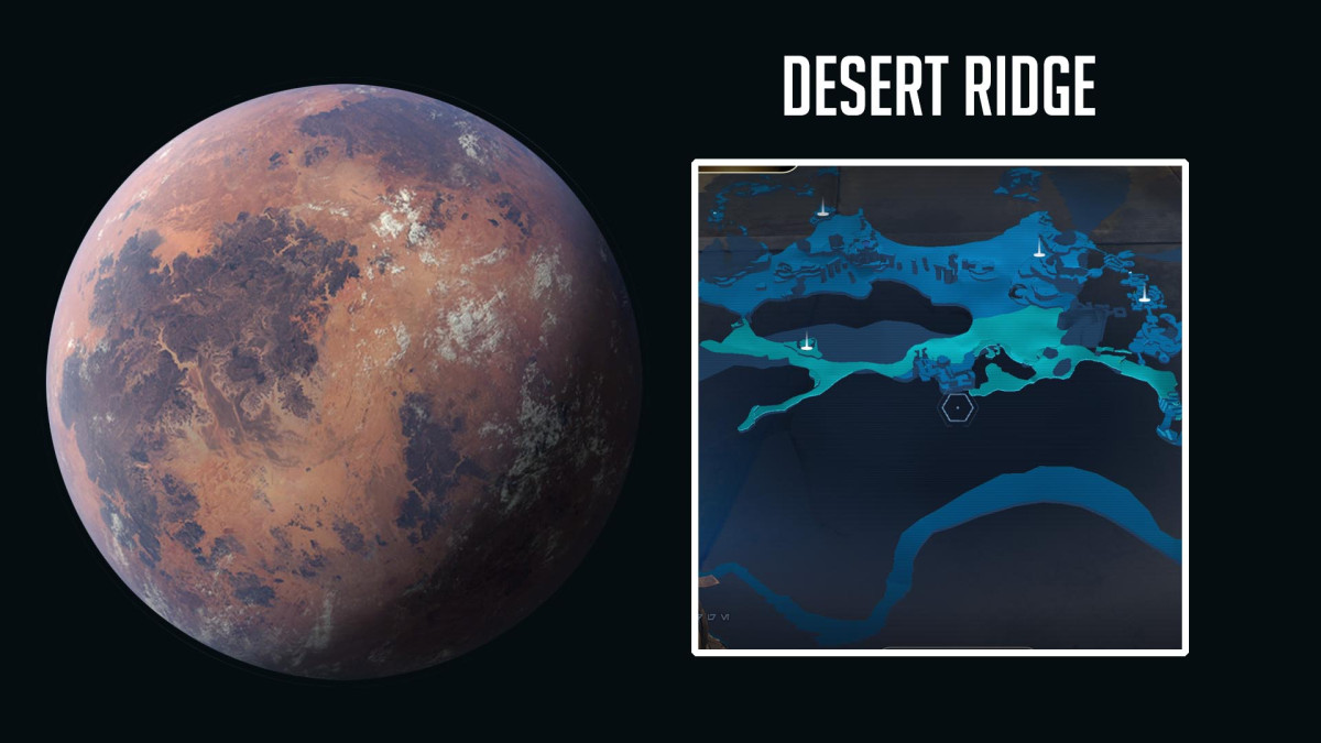 Star Wars: Jedi Survivor - Desert Ridge Map - Game Maps