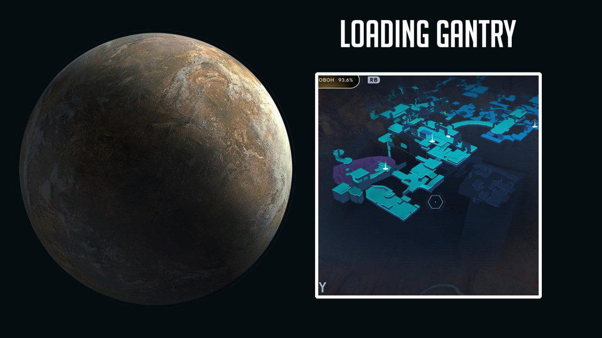 Star Wars: Jedi Survivor - Loading Gantry Map - Game Maps