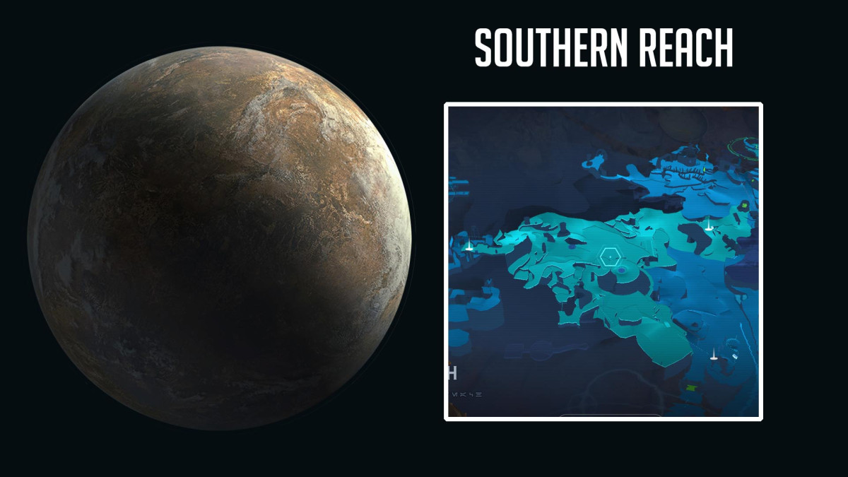 Star Wars: Jedi Survivor - Southern Reach Map - Game Maps