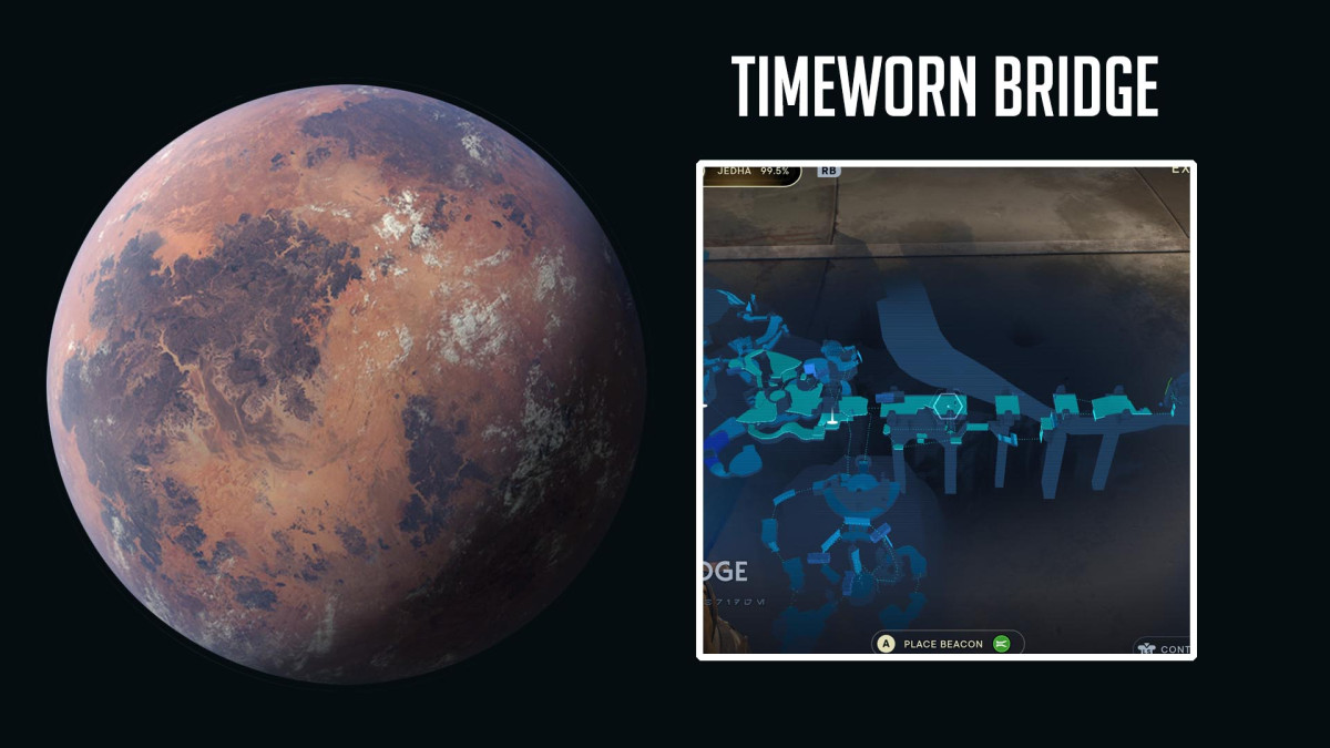 Star Wars: Jedi Survivor - Timeworn Bridge Map - Game Maps