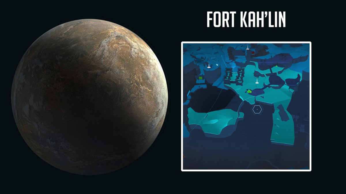 Star Wars: Jedi Survivor - Fort Kah'Lin Map - Game Maps
