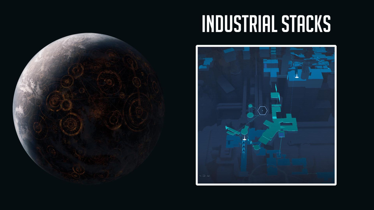Star Wars: Jedi Survivor - Industrial Stacks Map - Game Maps