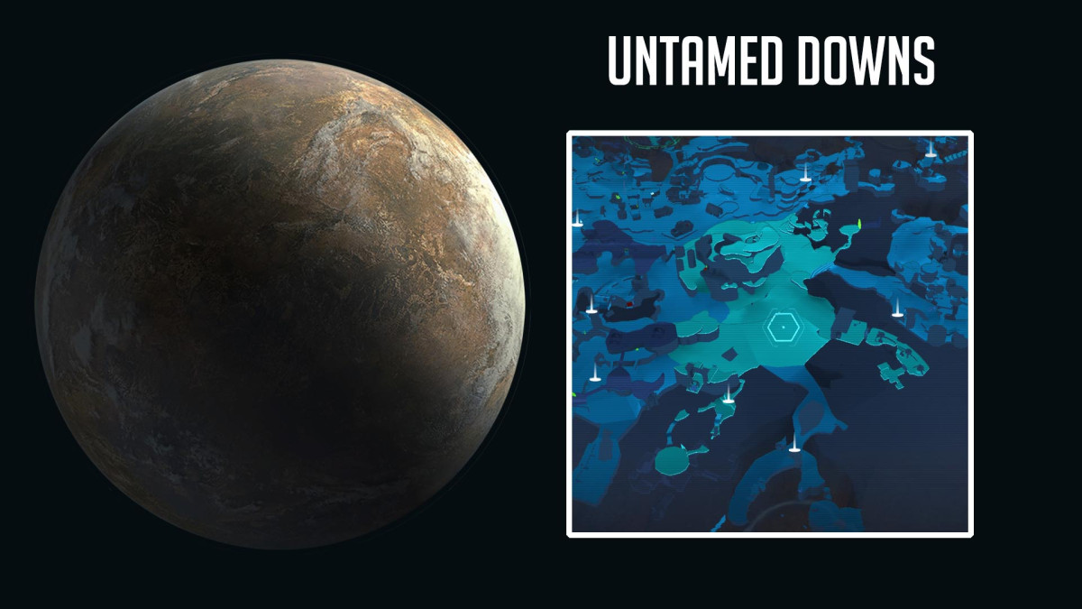 Star Wars: Jedi Survivor - Untamed Downs Map - Game Maps